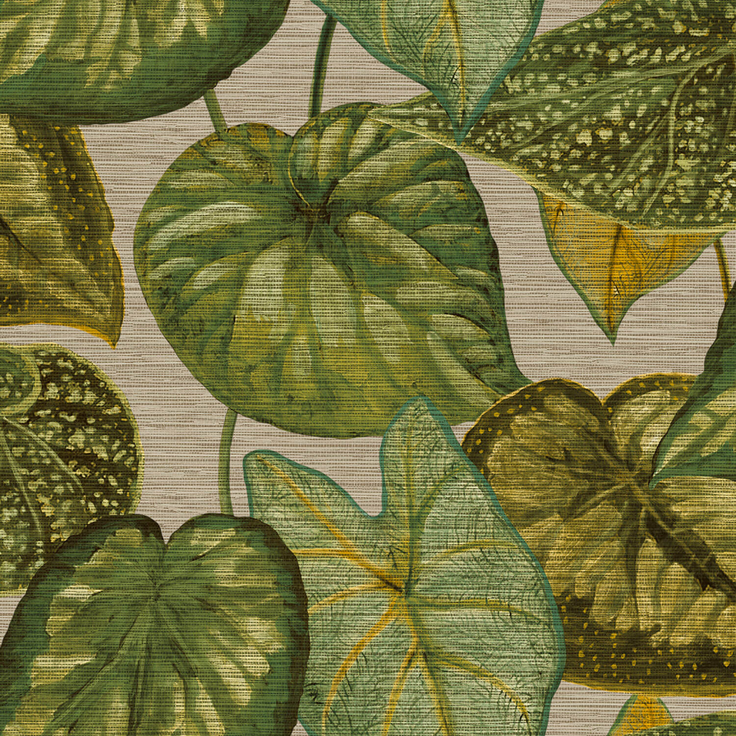 Midbec Tapeter - Tropical Leaves tapet - Köp online | Färgvaruhuset